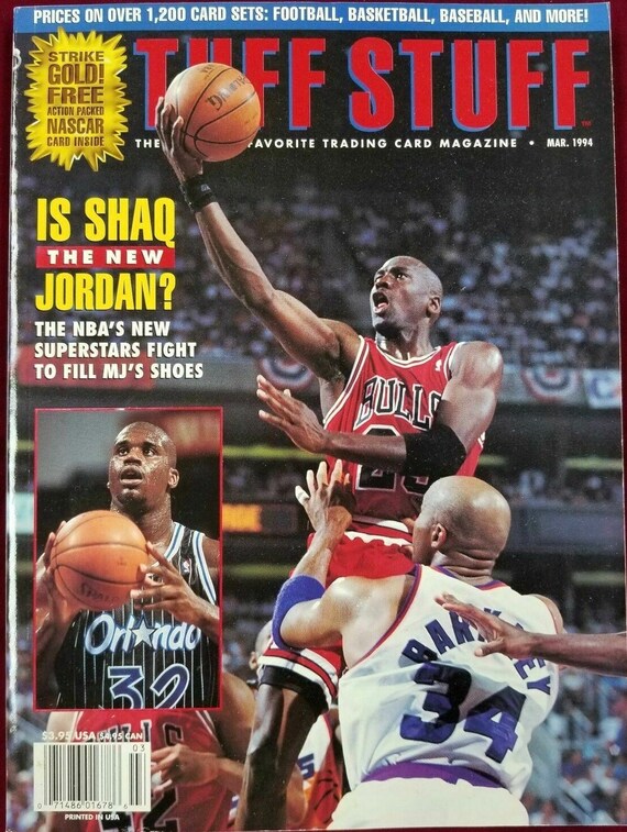 Tuff Stuff Magazine March 1994 Chicago Bulls Michael Jordan | Etsy