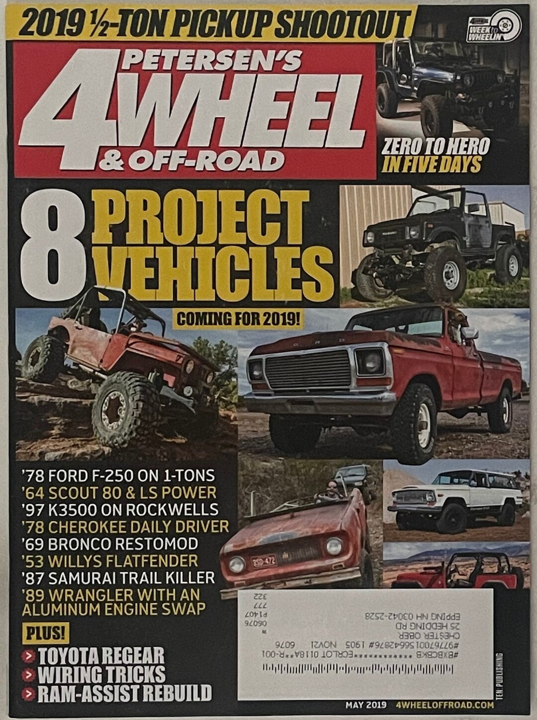 Petersen's 4-wheel & off Road Magazine May 2019 - Etsy