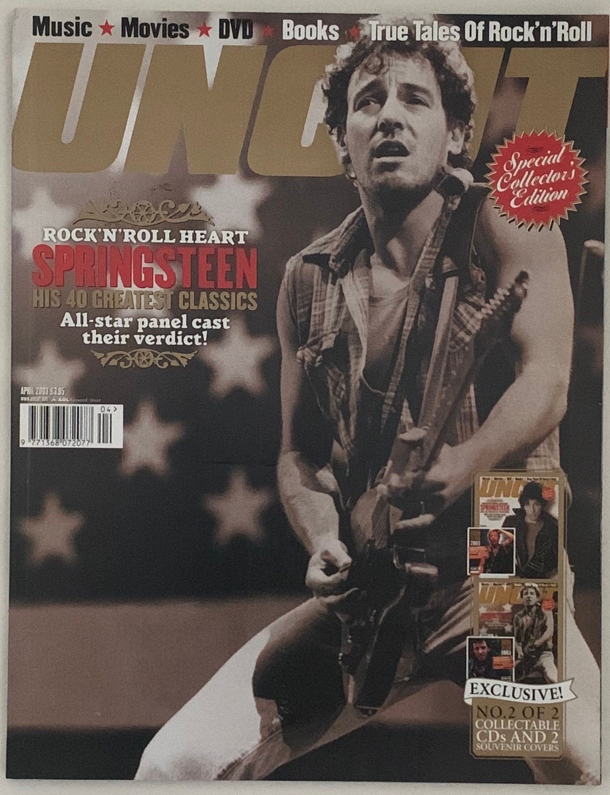 Uncut Magazine Bruce Springsteen April 2003 - Etsy