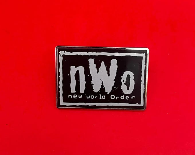 NWO New World Order Pin Wrestling Badge - Etsy