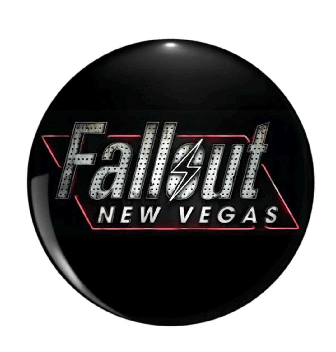 Fallout New Vegas Pin Badge - Etsy