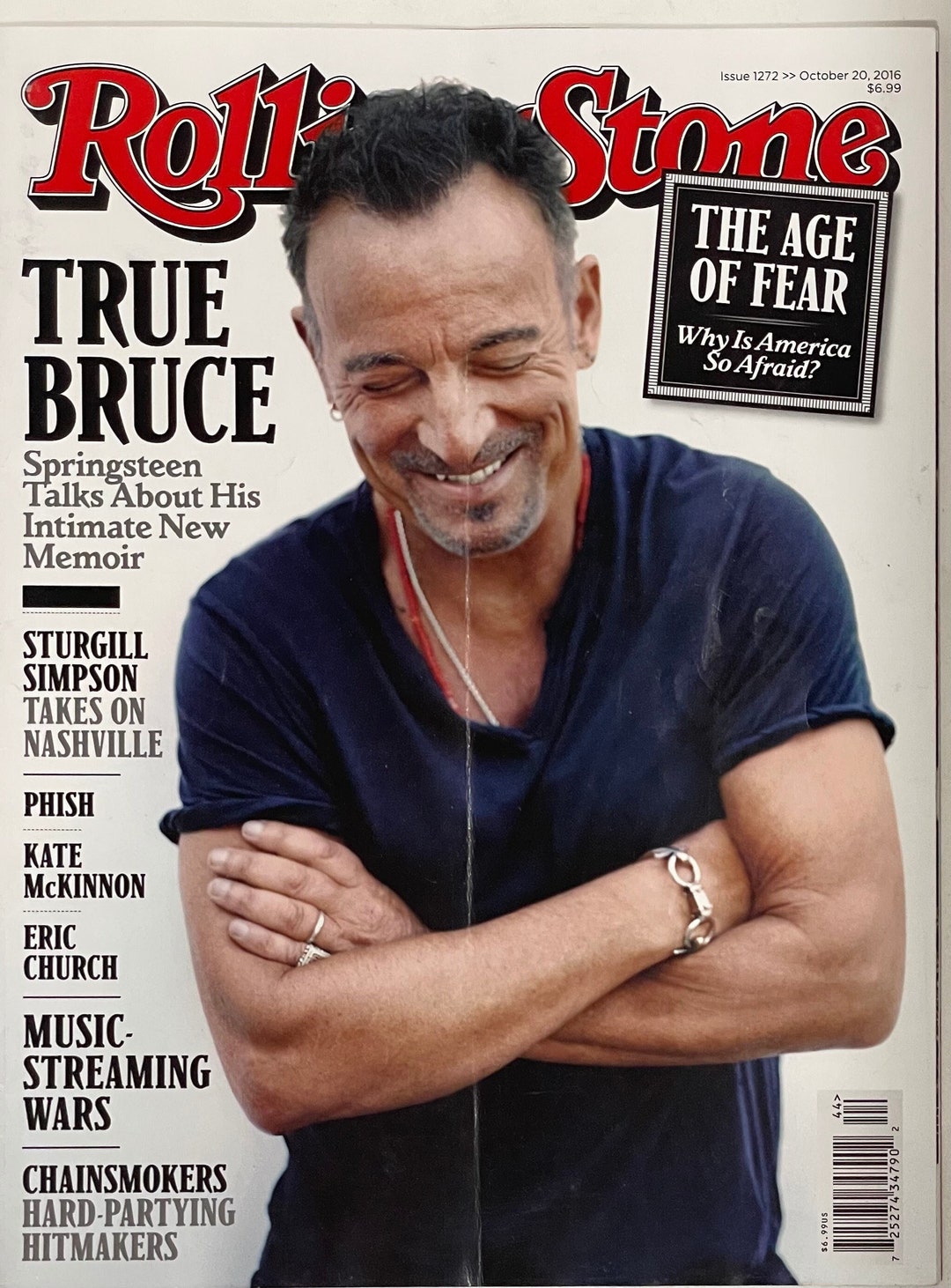Rolling Stone Magazine Bruce Springsteen Issue 1272 October - Etsy