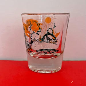 Vintage Florida Shot Glass - Etsy