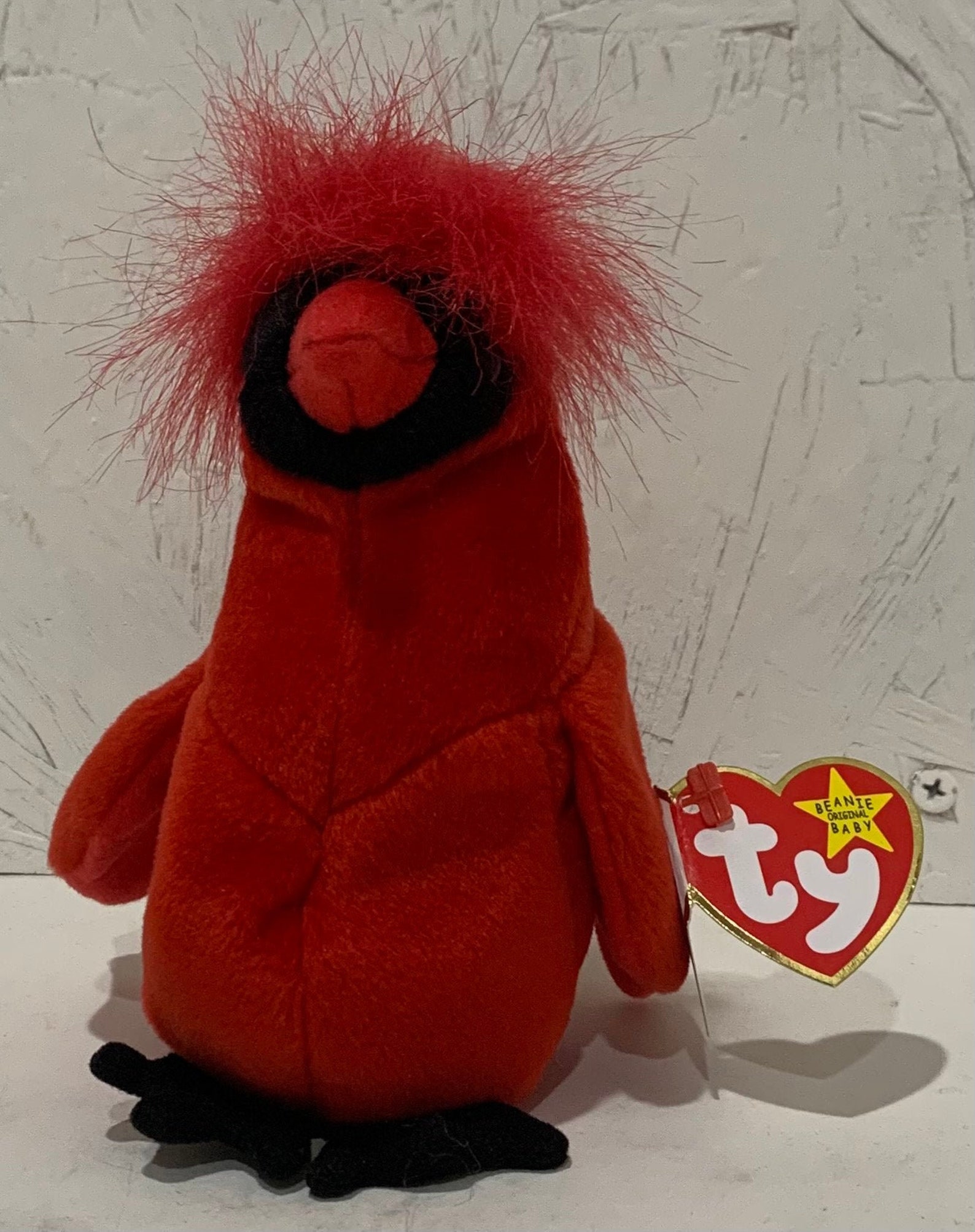 Rare Collectible 1997 Ty Beanie Baby Mac the Cardinal Bird - Etsy