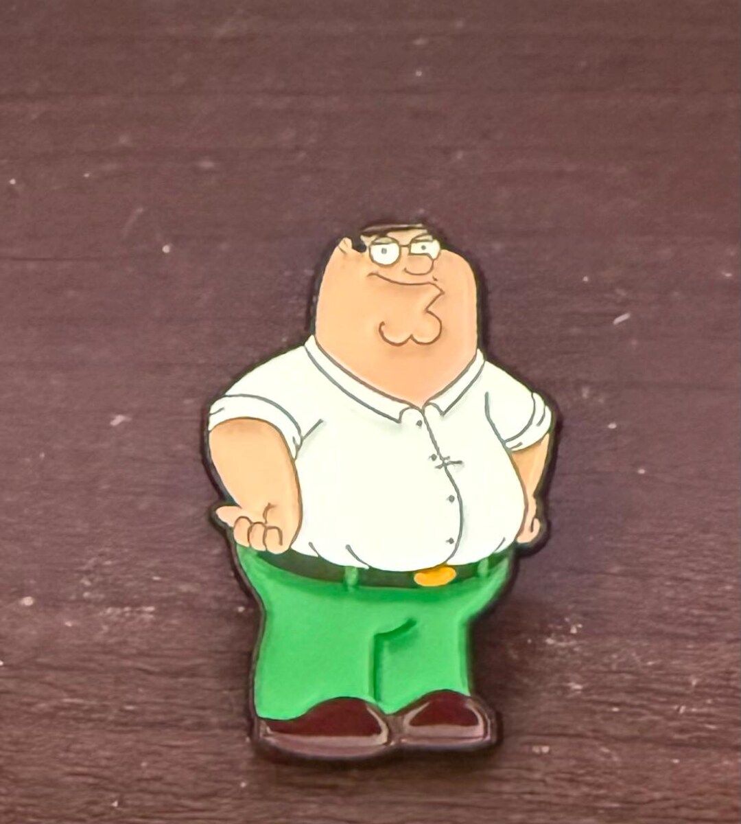 Peter Griffin Enamel Pin – Family Guy Inspired Pin Badge – Cartoon TV ...