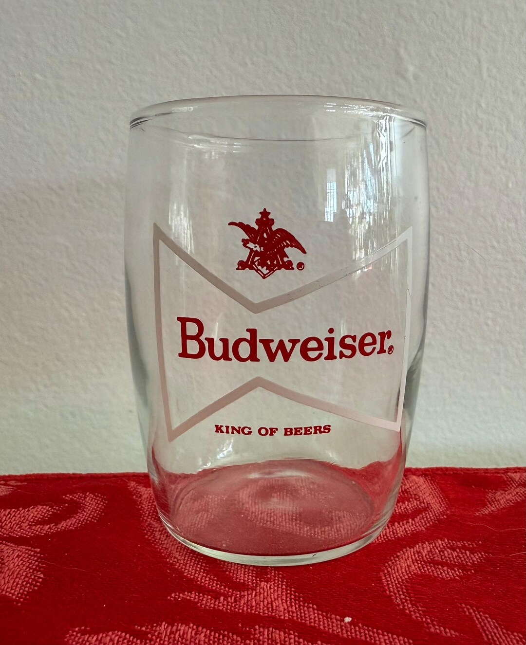 Budweiser Shot Glass - Etsy