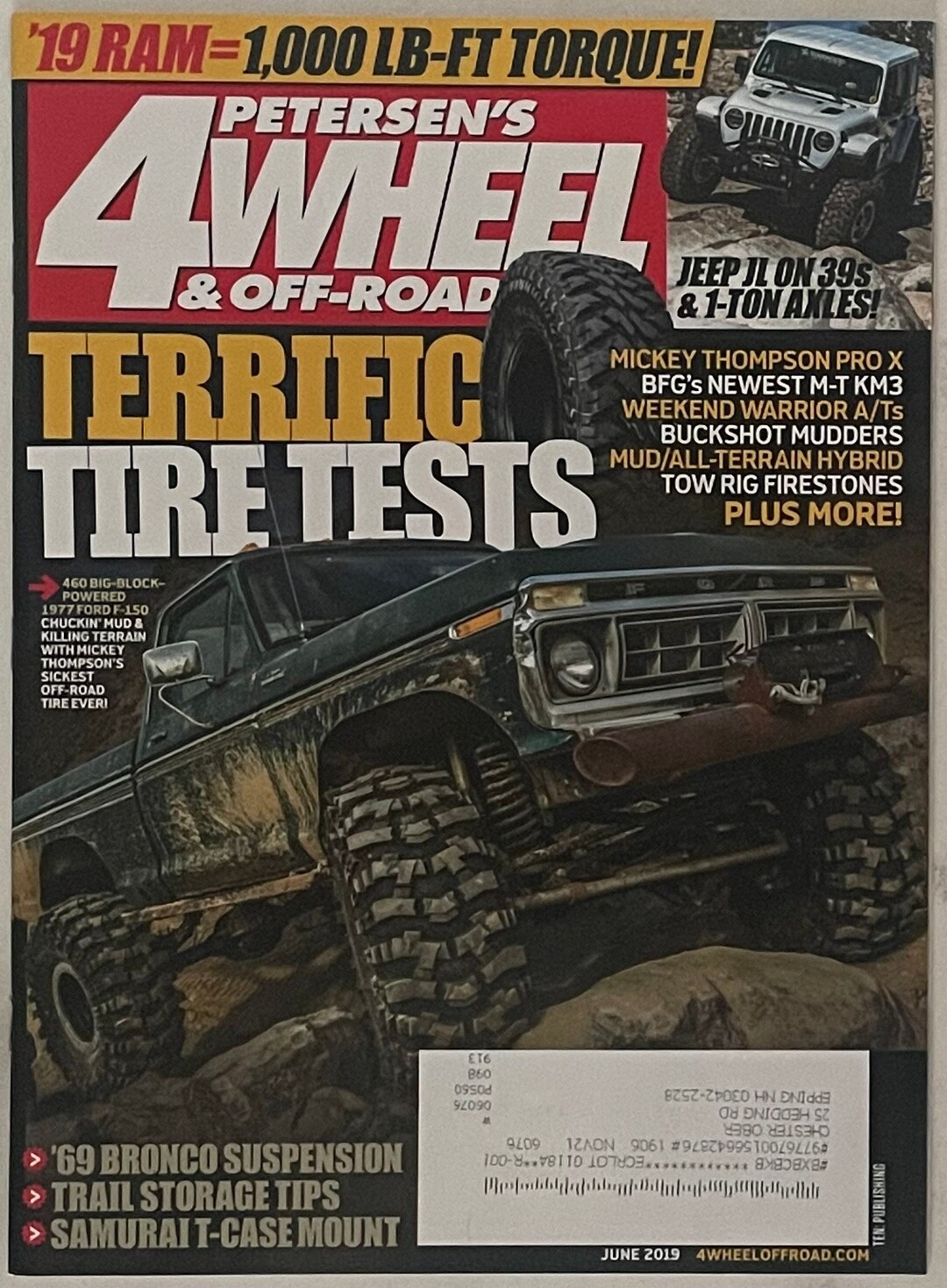 Petersen's 4-wheel & off Road Magazine June 2019 - Etsy