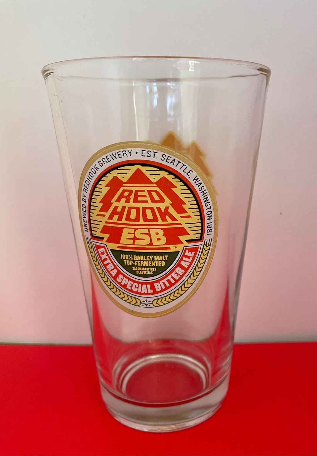 Red Hook Brewery ESB Extra Special Bitter Ale Beer Pint Glass - Etsy