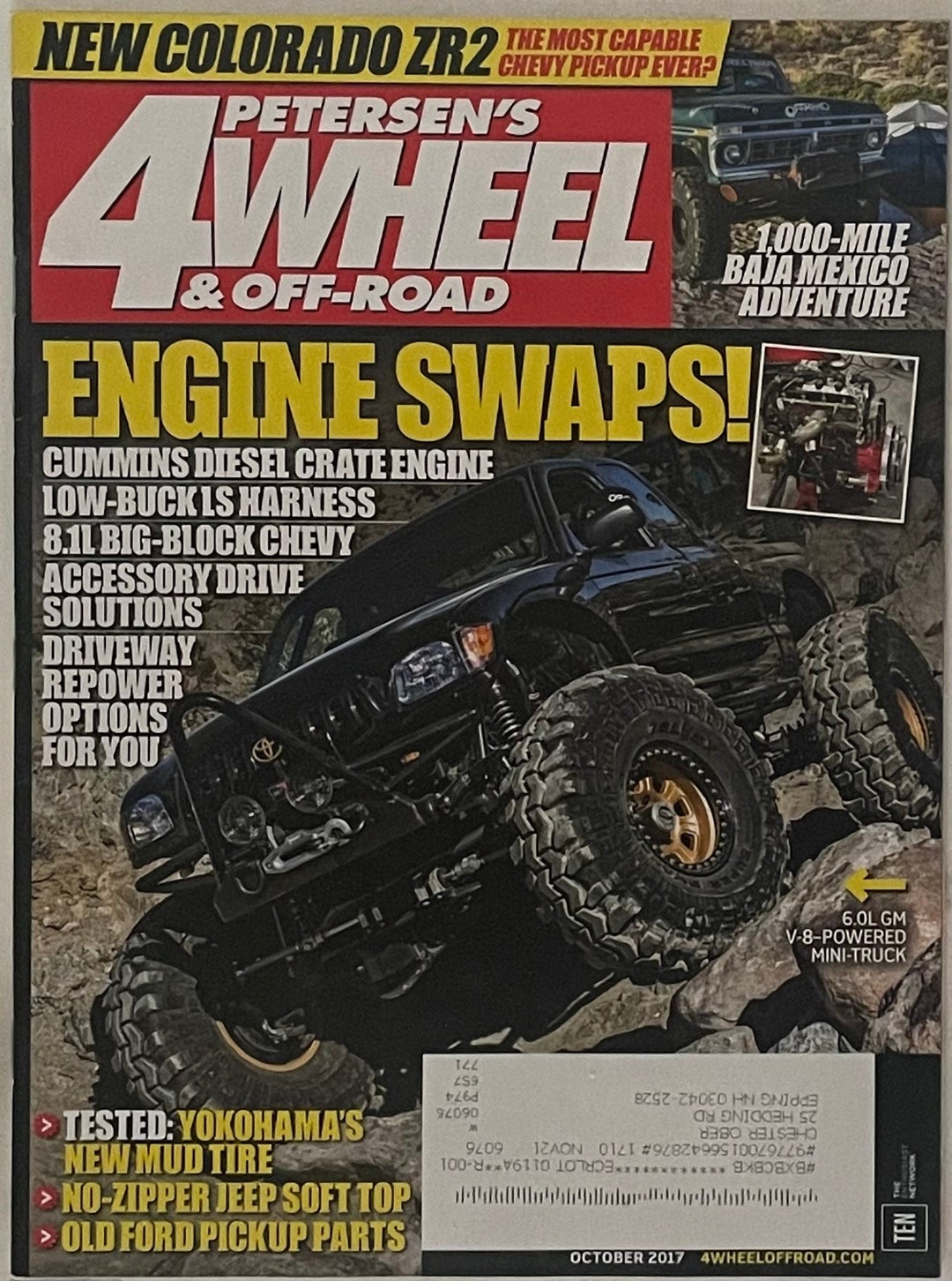Petersen's 4-wheel & off Road Magazine October 2017 - Etsy