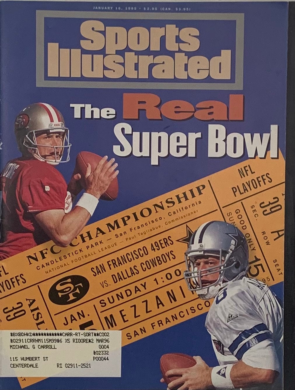 Collectible Sport Illustrated Magazine Steve Young 49ers & - Etsy