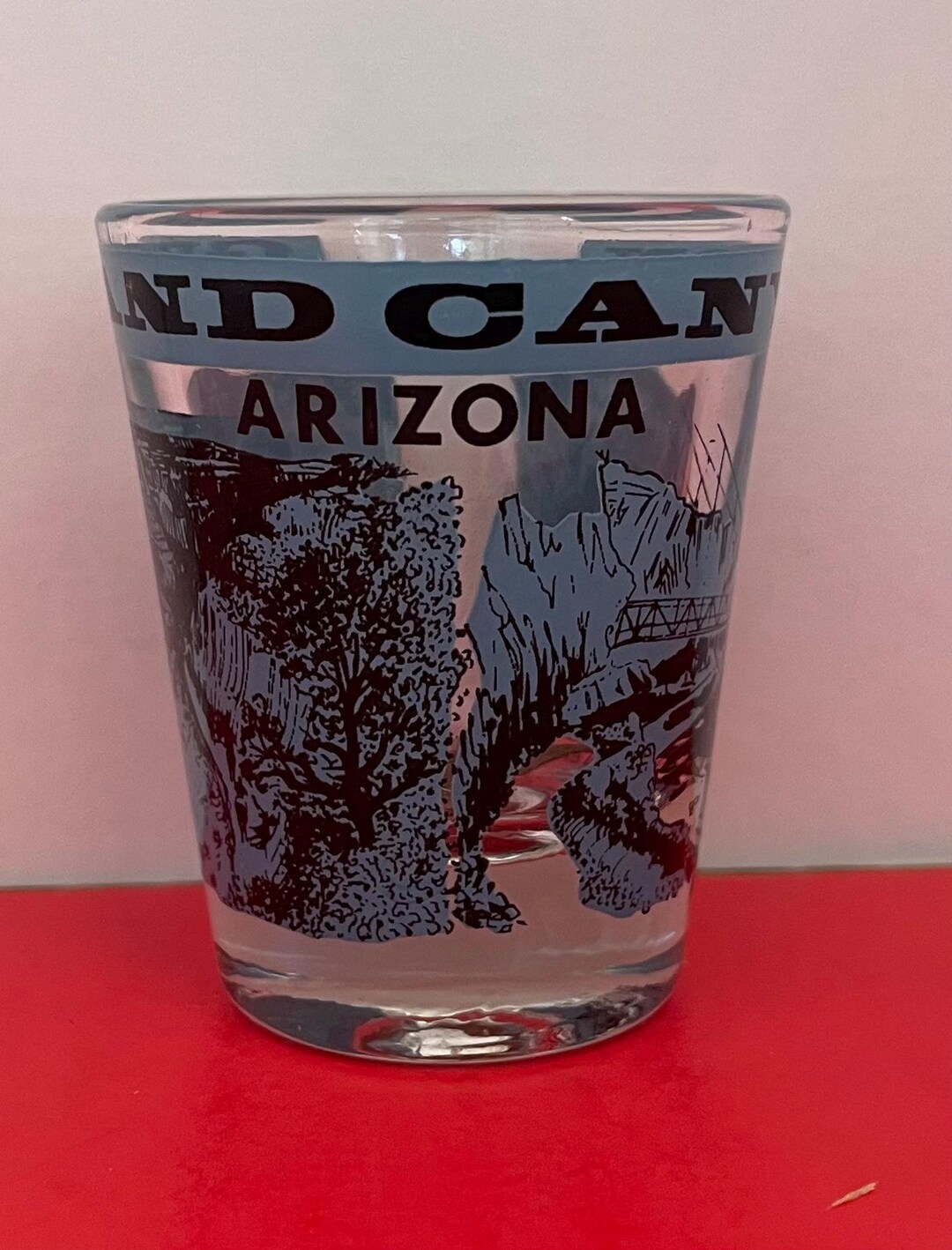 Vintage Grand Canyon Arizona Shot Glass - Etsy