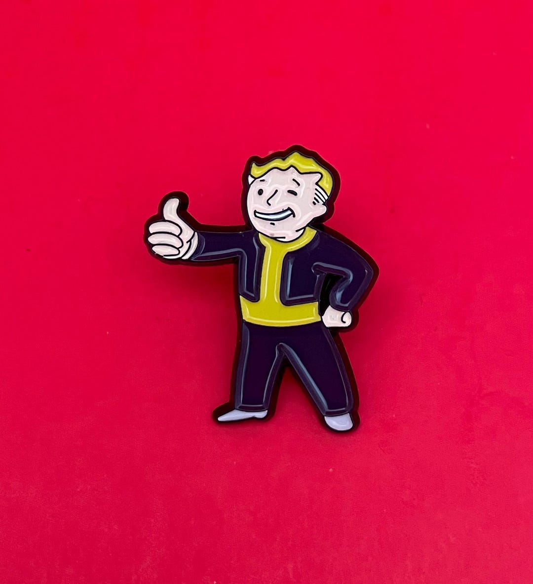 Voult Boy Lapel Pin Fallout Mascot - Etsy
