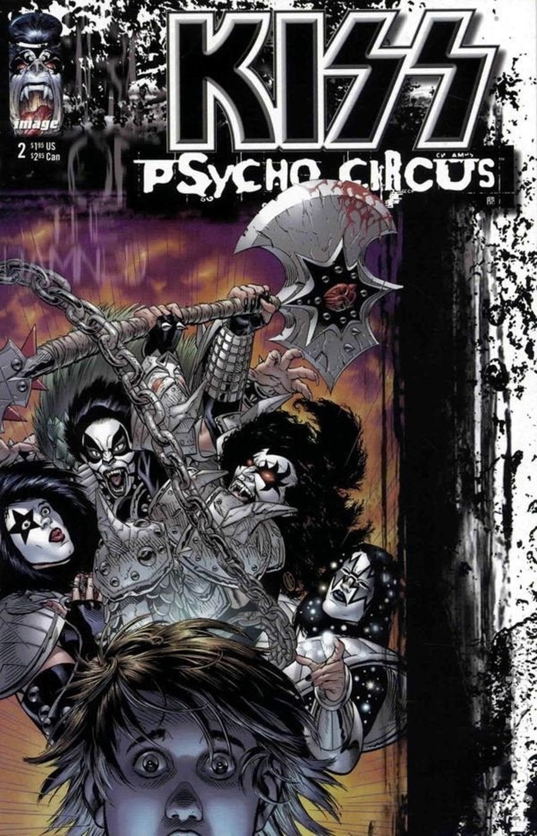 Kiss Psycho Circus # 2 Image Comics - Etsy