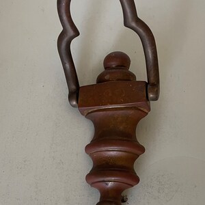 Vintage Antique Old Reclaimed Salvaged Colonial Style SOLID Cast Brass ...