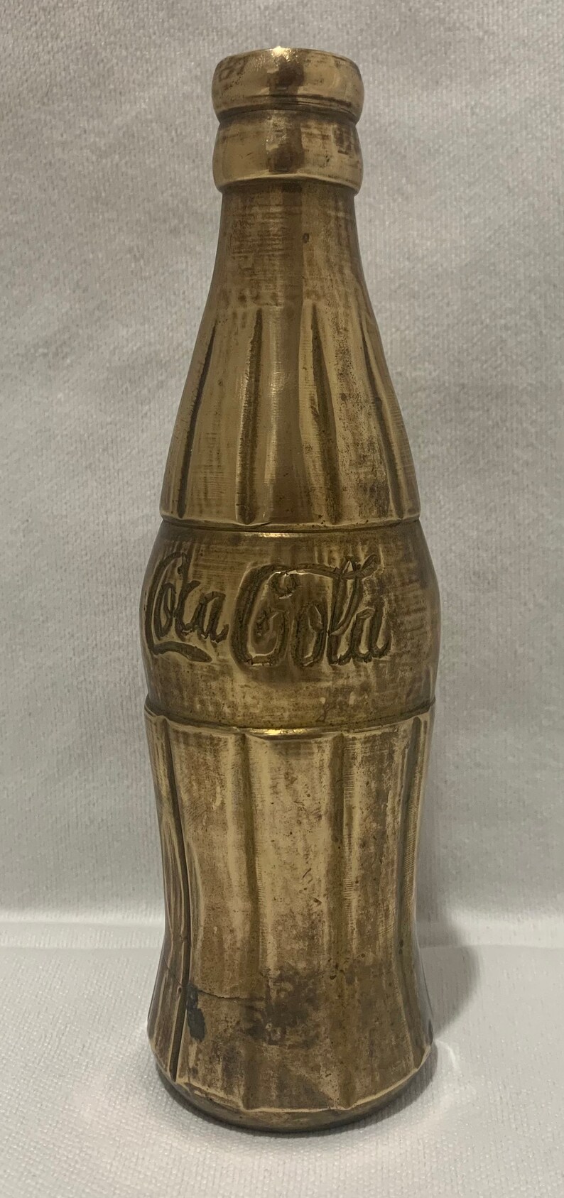 Vintage Collectible Solid Brass Coca Cola Bottle Registered Stamp - Etsy