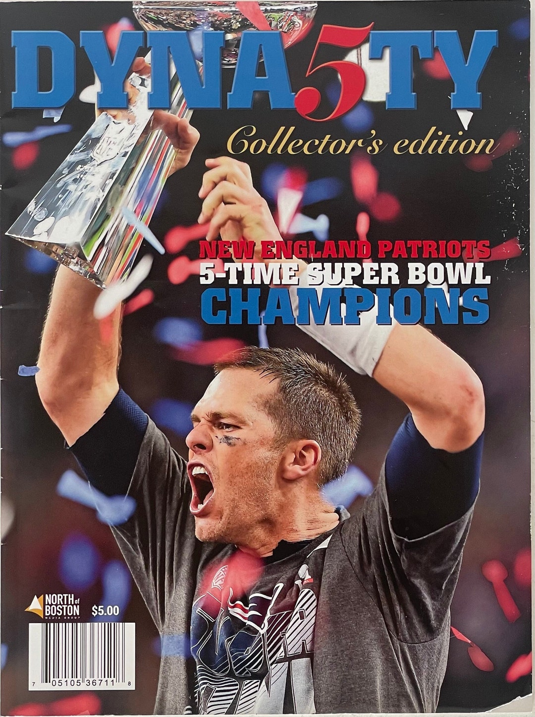 Dyna5ty Collector's Edition Magazine New England Patriots - Etsy