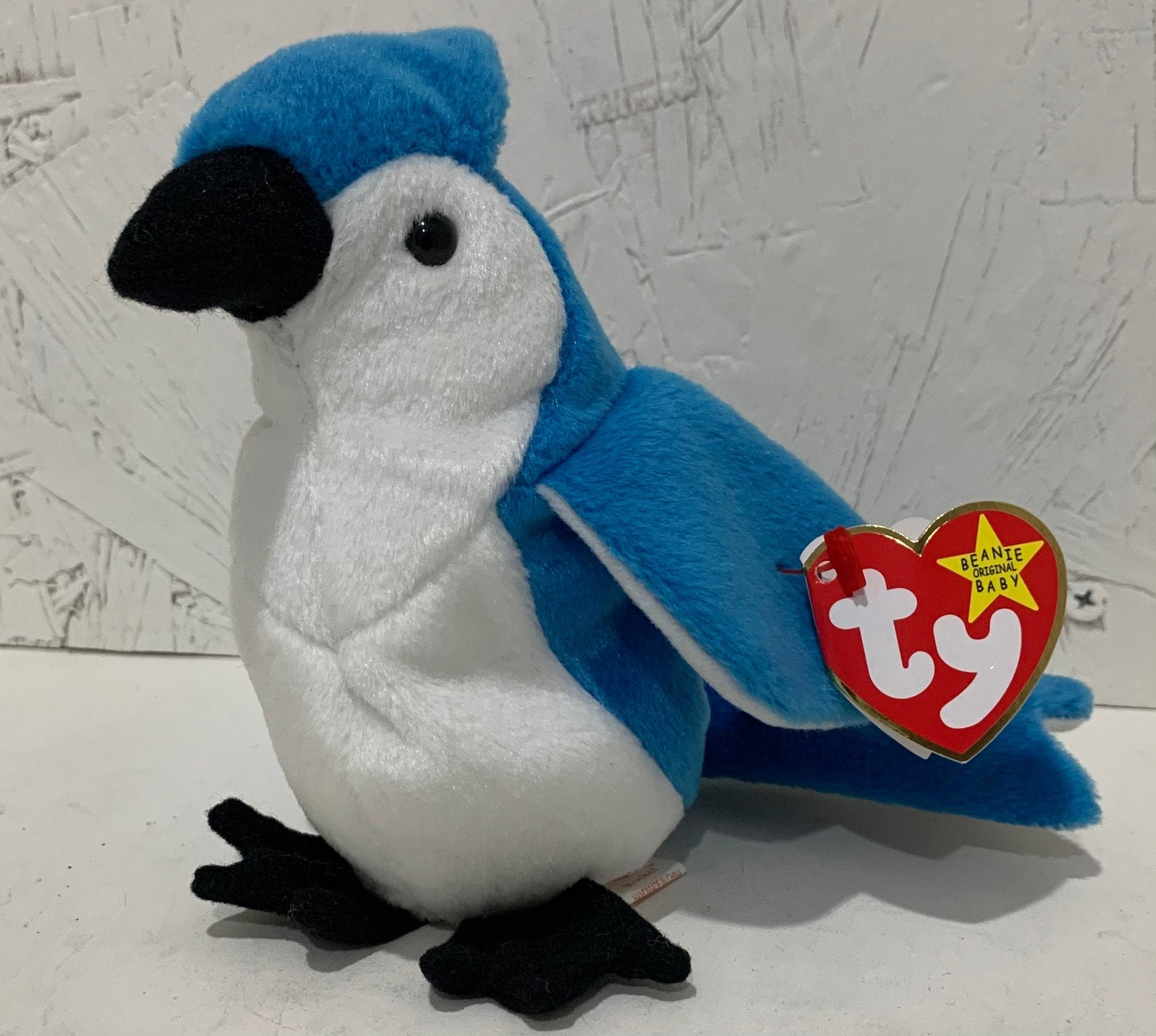 Rare 1997 Ty Beanie Baby Rocket the Blue Jay Star on the - Etsy