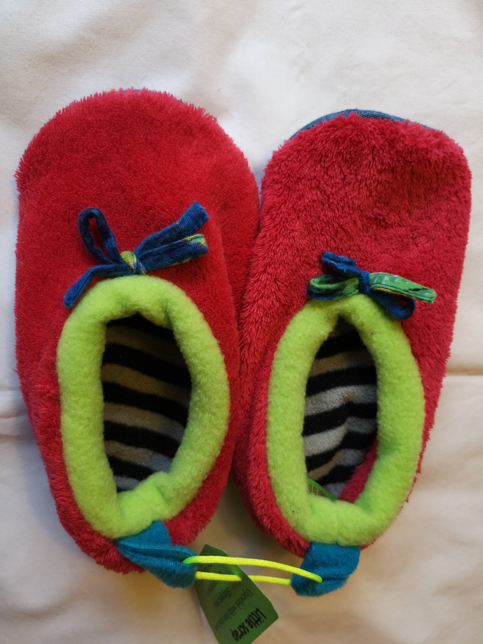 Fabric Slippers small size eu 3-4 | Etsy