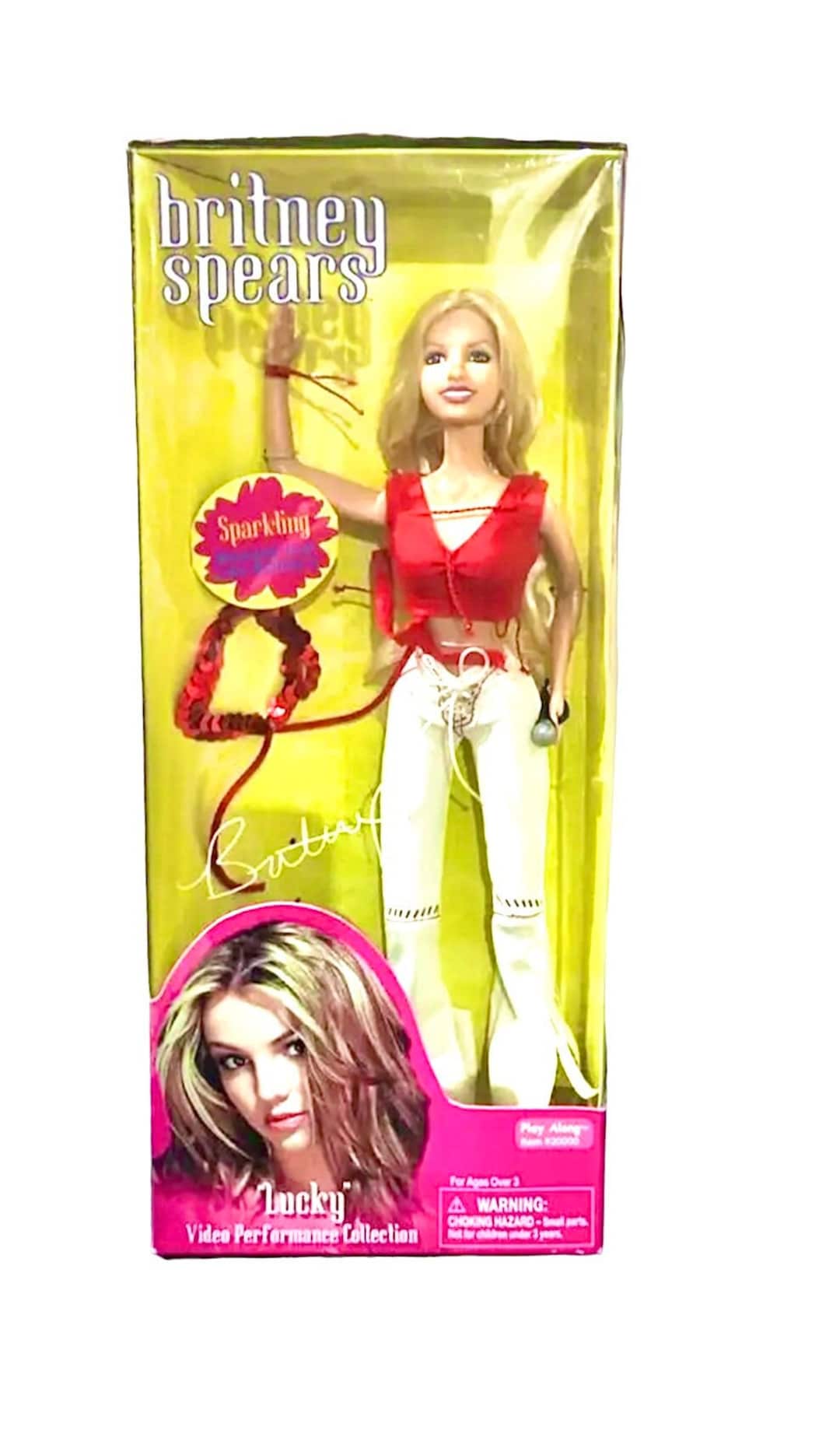 Vintage 1990s Britney Spears Lucky Video Performance Etsy