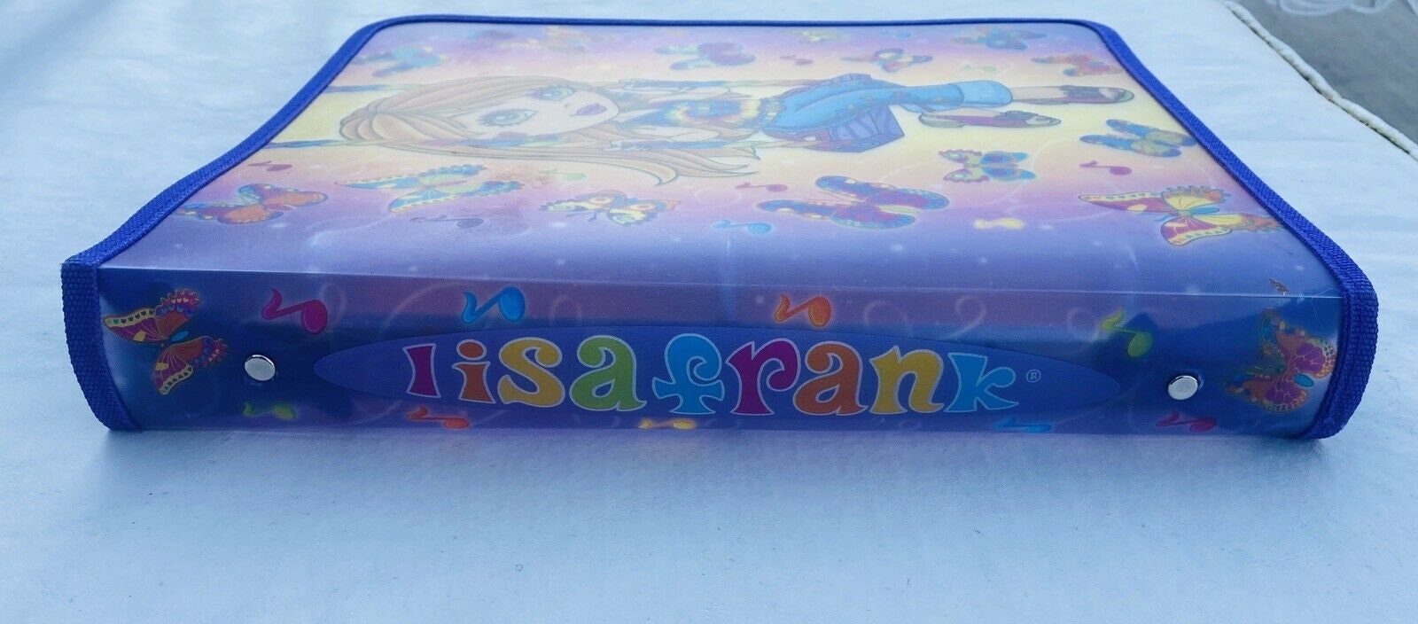 Vintage 1990s Lisa Frank Butterfly 3 Ring Jumbo Binder | Etsy