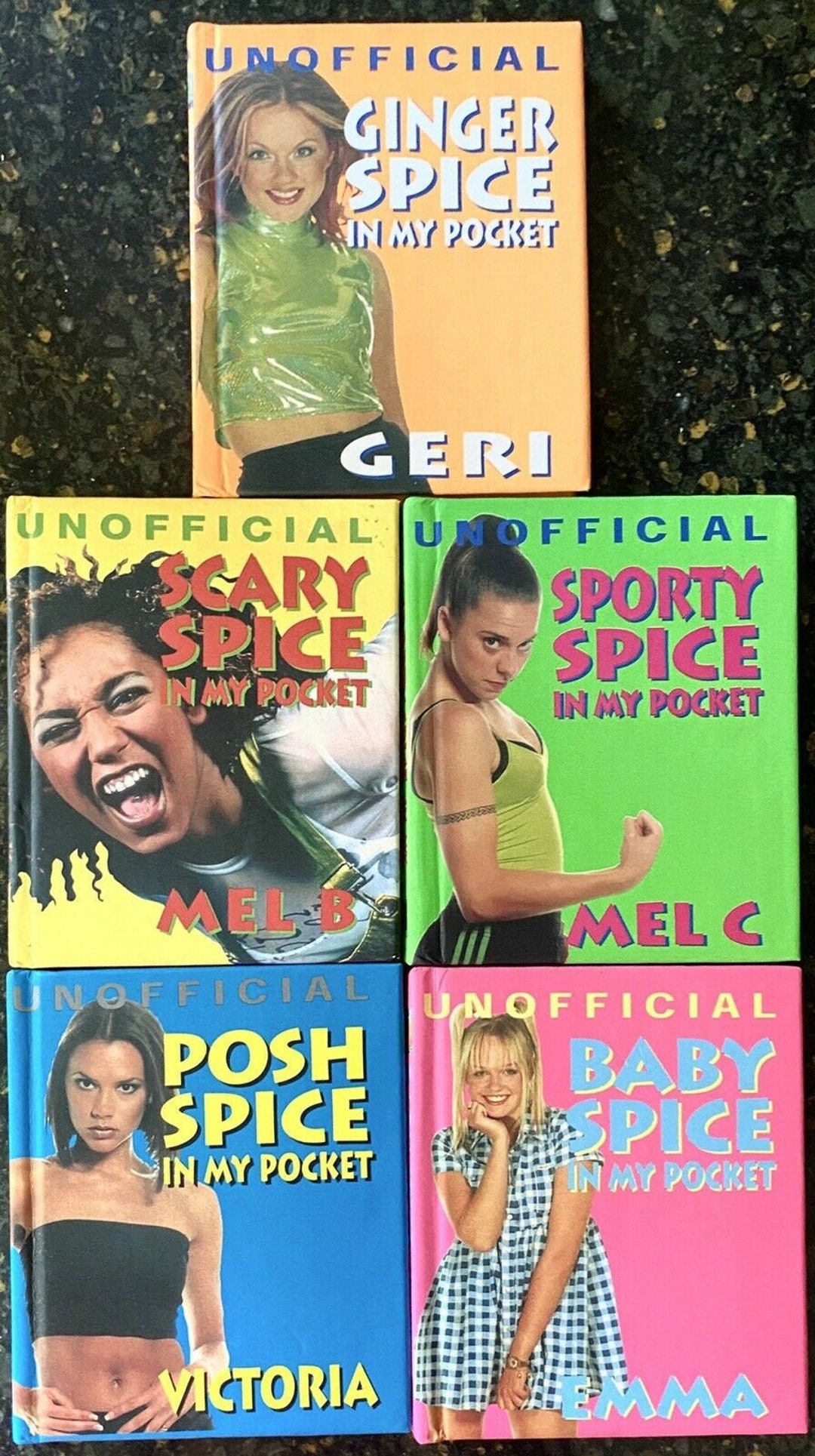 Vintage 1990s Spice Girls 'in My Pocket' Mini Book - Etsy