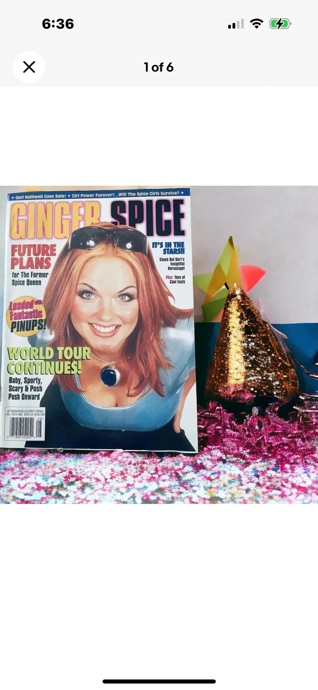 Vintage 1998 Hit Sensations Spice Girls ginger Spice Magazine - Etsy ...