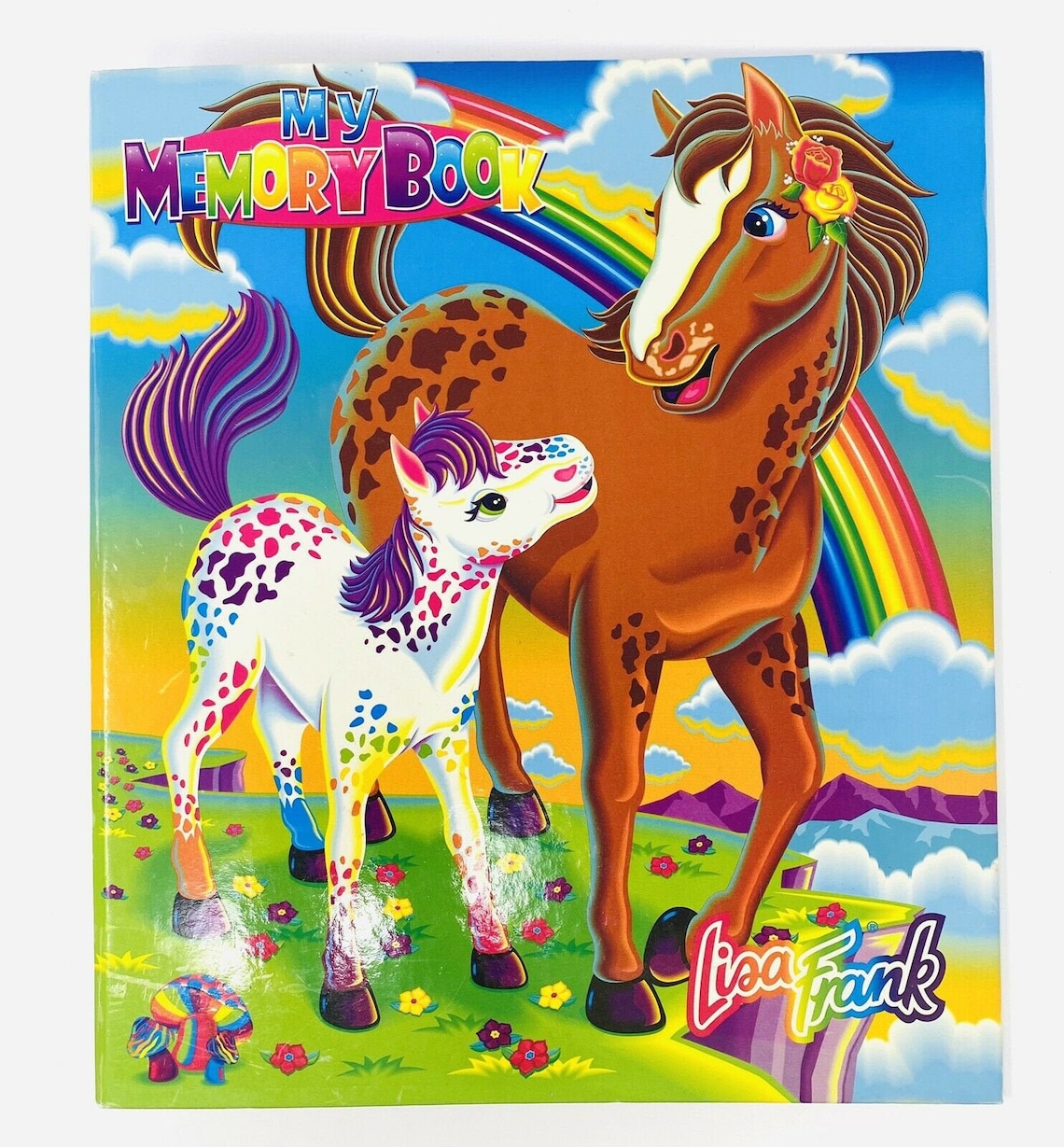 Vintage 1990s Lisa Frank 'rainbow Chaser' Horse | Etsy