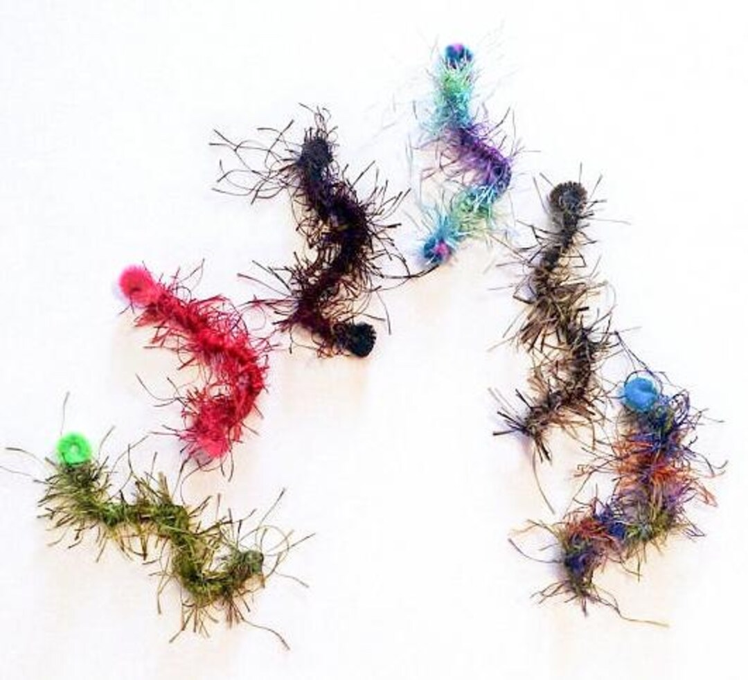 CLEARANCE Centipede Set of 4 Cat Toy, Weird Bug Kitty Toys, Small ...