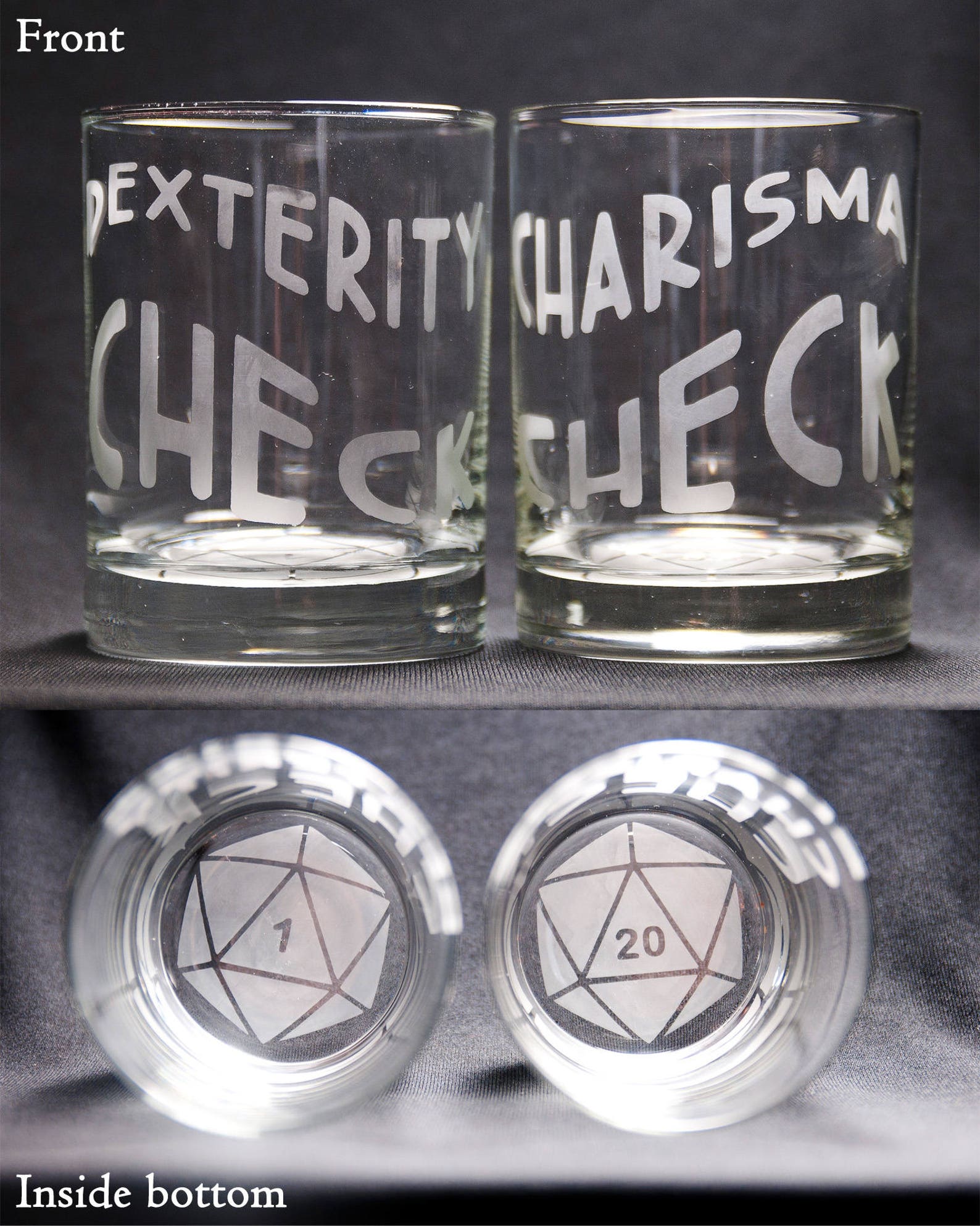 Dexterity Check Natural 1 D&D Cocktail Glass Whiskey Tumbler - Etsy