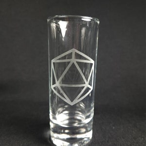 Dnd Class Double Shot Glass - Etsy