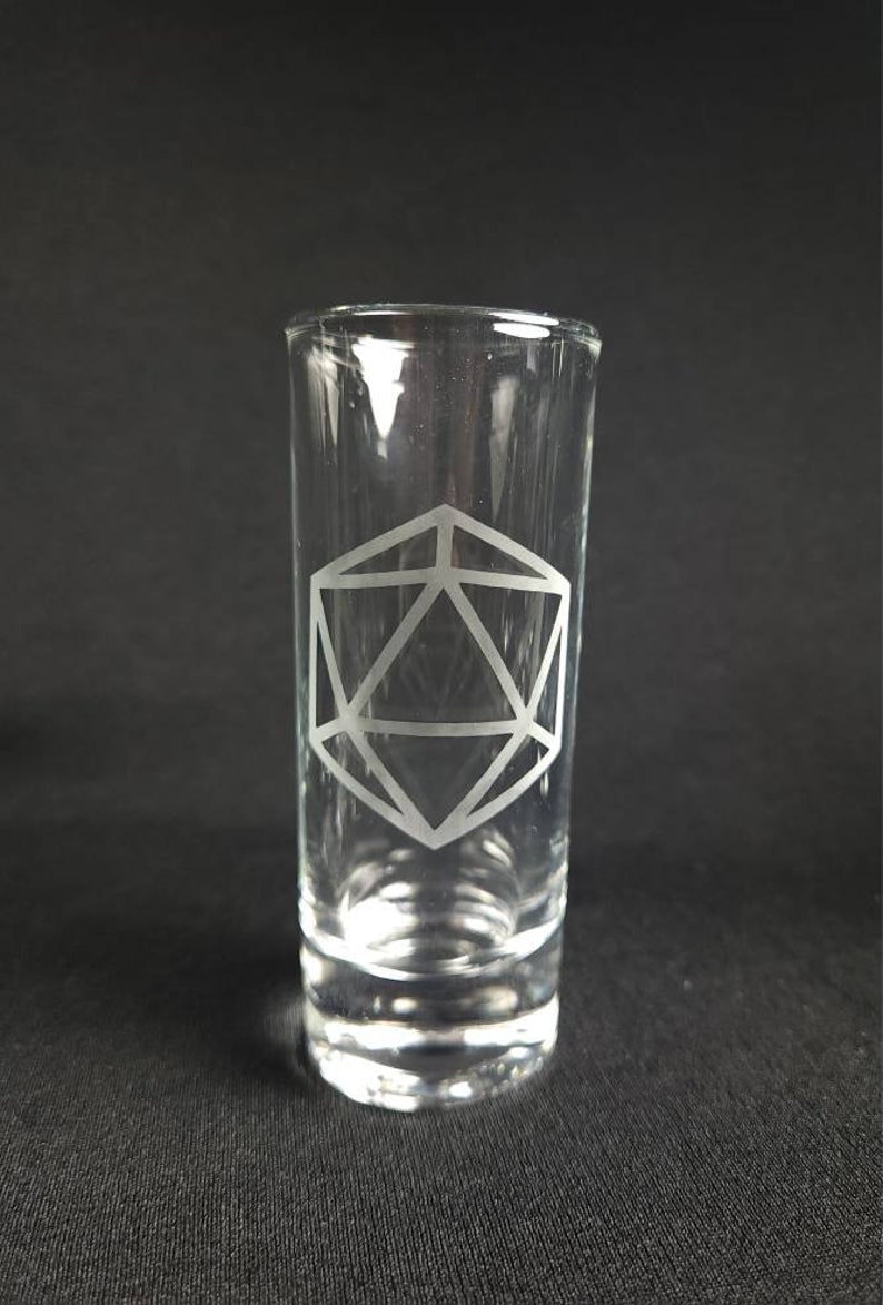 Dnd Class Double Shot Glass - Etsy