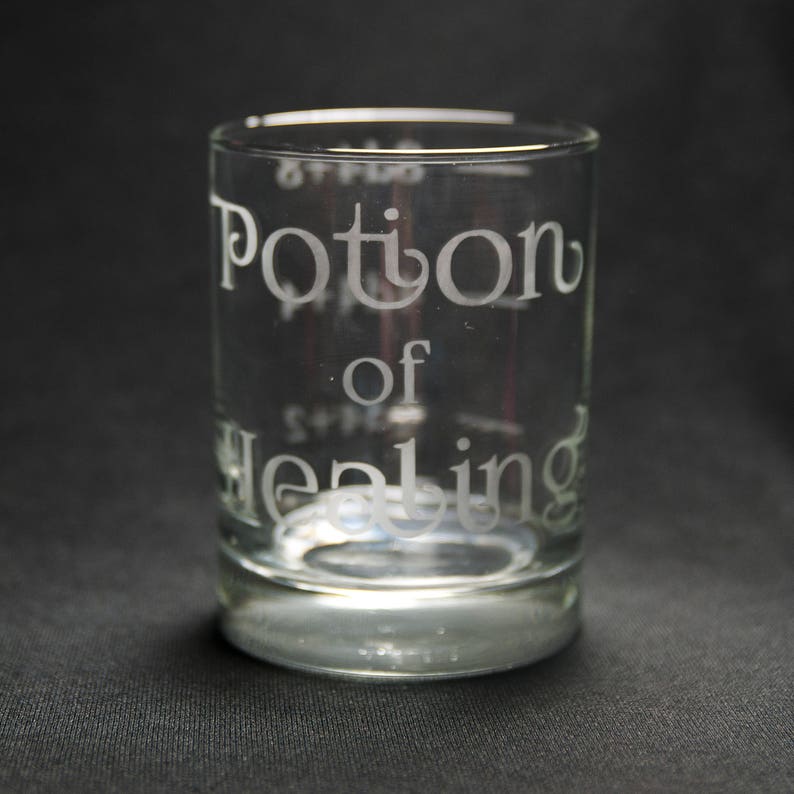 Potion of Healing Cocktail Glass Whiskey Tumbler - Etsy