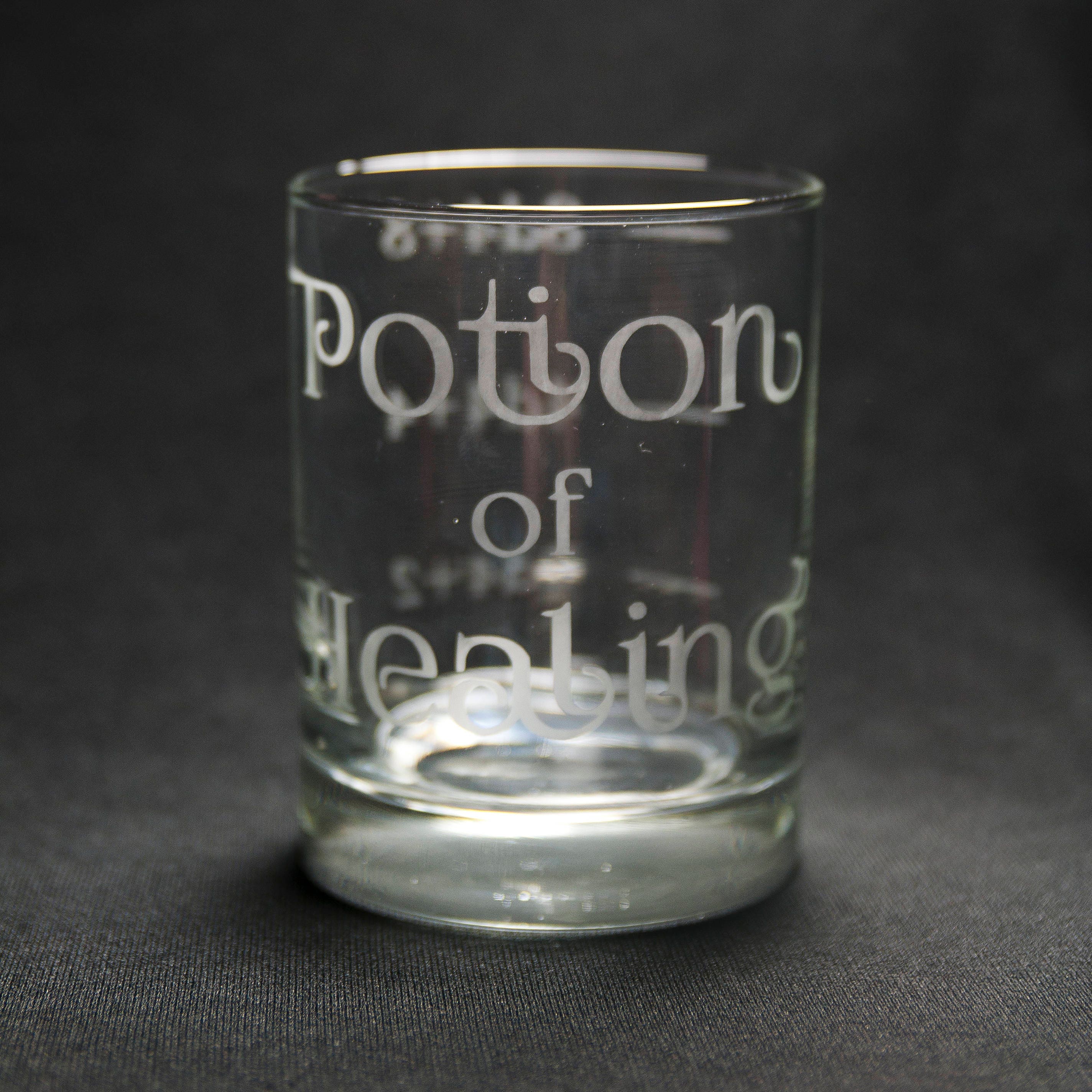 Potion of Healing Cocktail Glass Whiskey Tumbler - Etsy