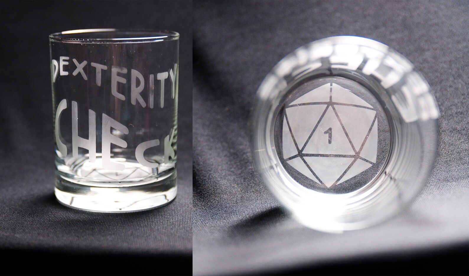 Dexterity Check Natural 1 D&D Cocktail Glass Whiskey Tumbler - Etsy