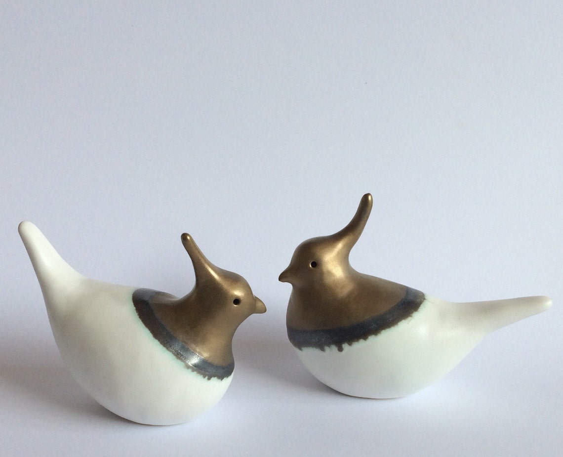 Handmade Ceramic Lapwing Peewit Bird | Etsy