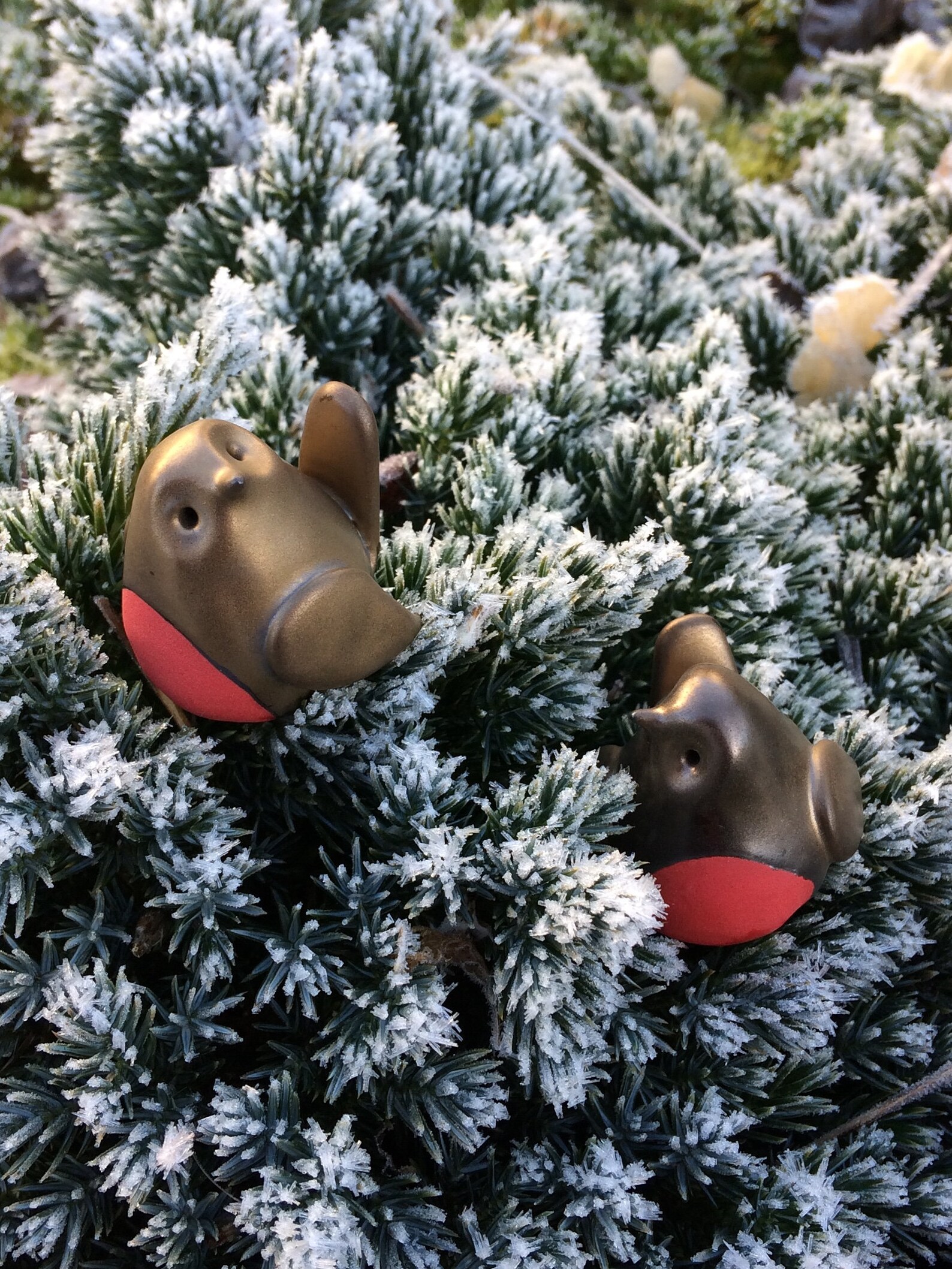 Handmade Ceramic Mini Robin | Etsy UK