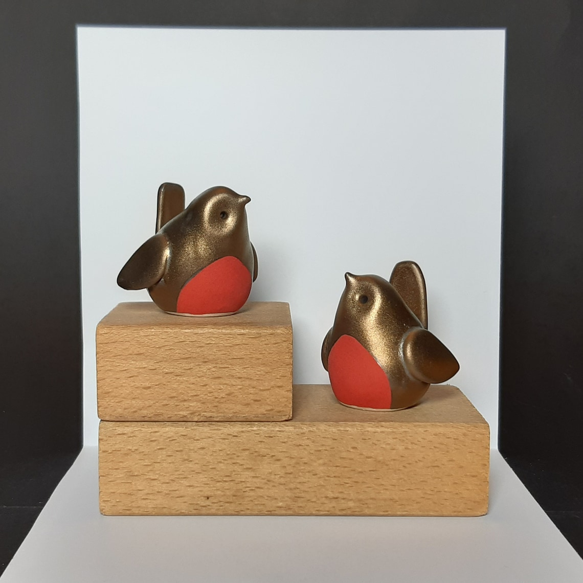 Handmade Ceramic Mini Robin | Etsy UK