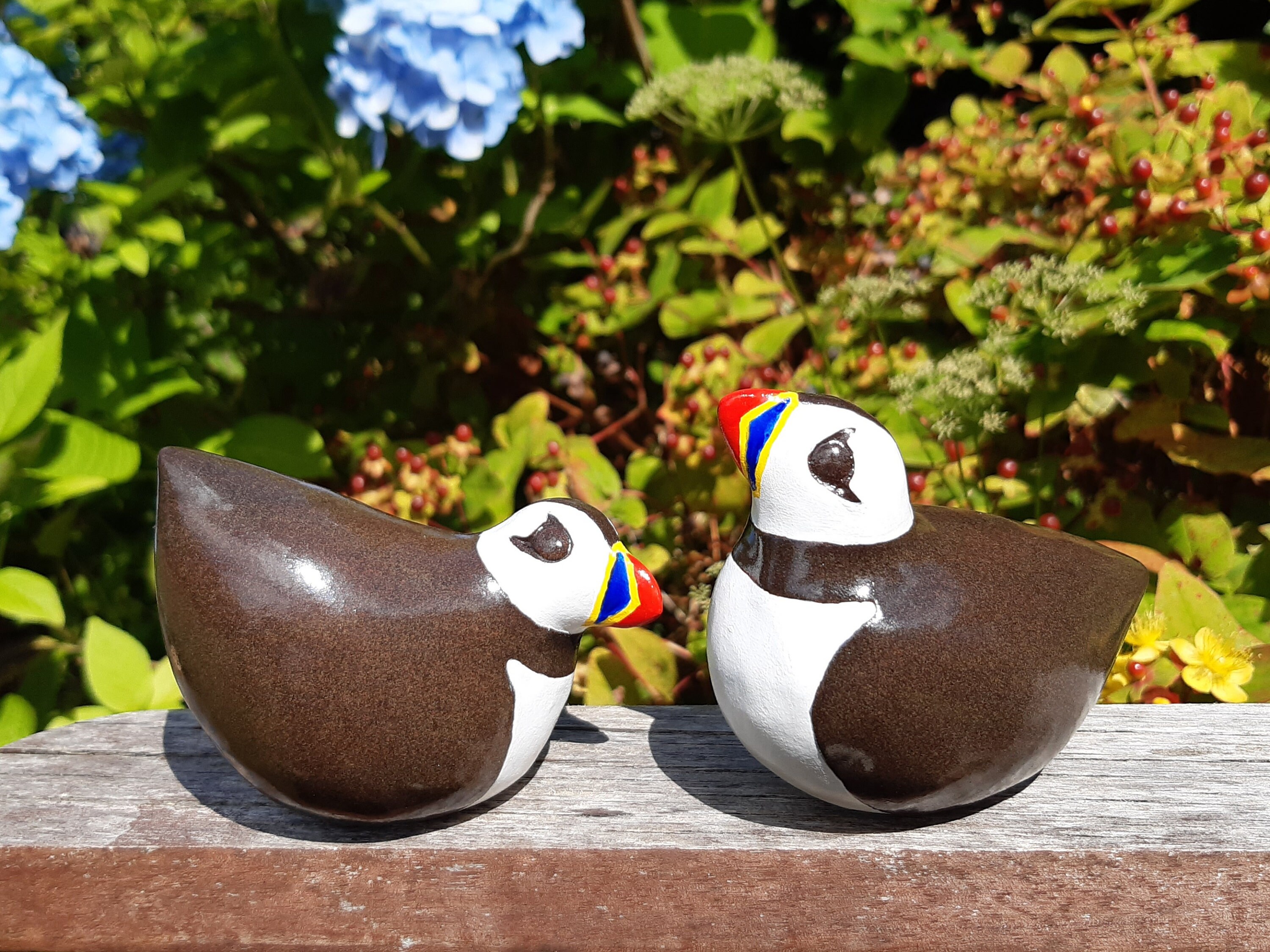 Puffin Handmade Ceramic Bird | Etsy