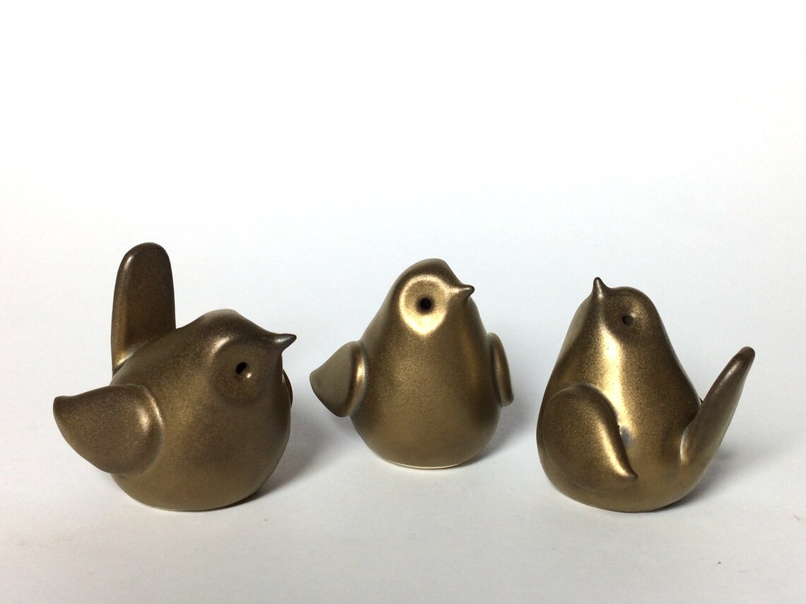 Handmade Ceramic Golden Wren | Etsy