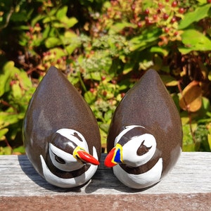 Puffin Handmade Ceramic Bird - Etsy
