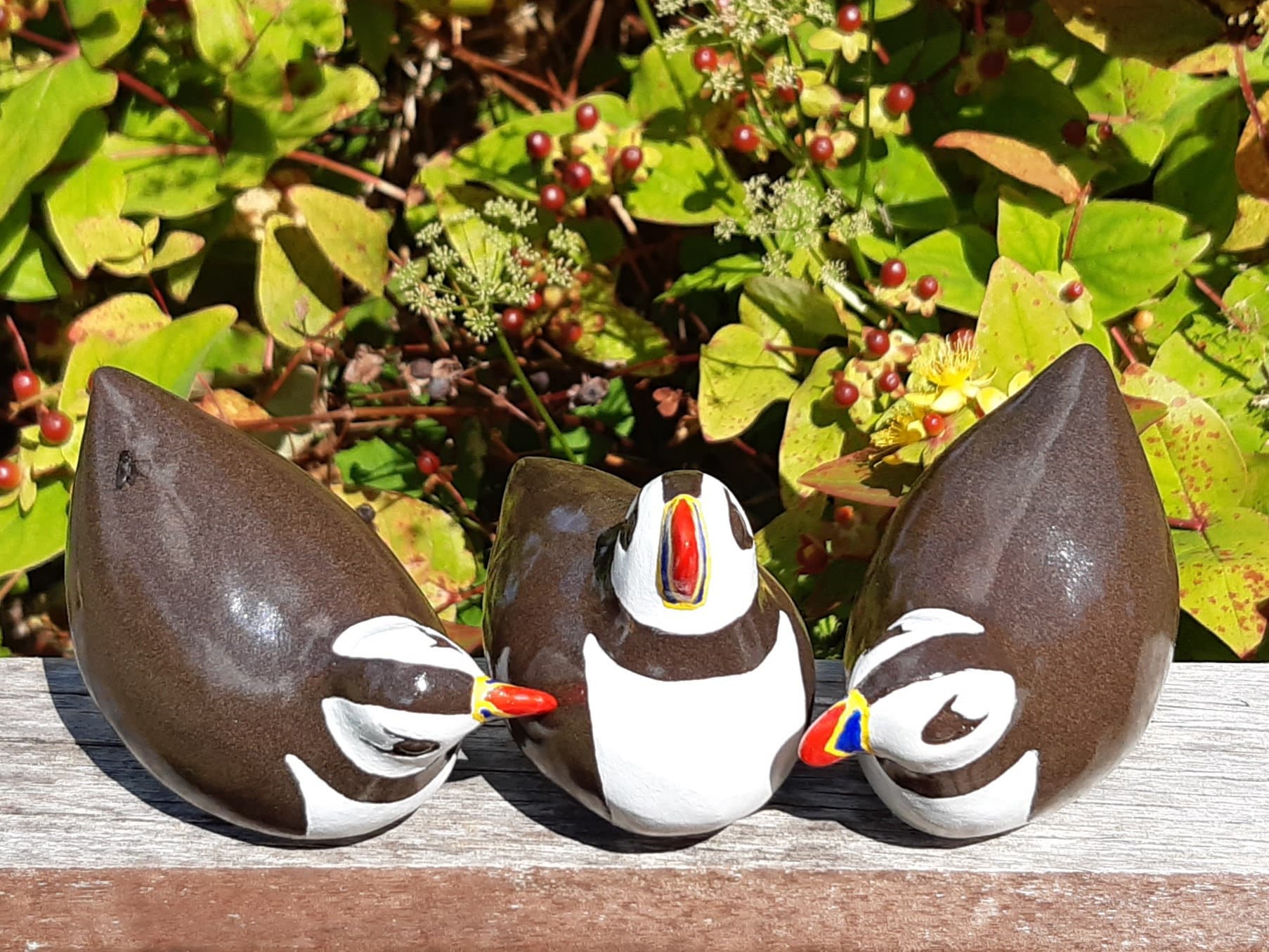 Puffin Handmade Ceramic Bird | Etsy