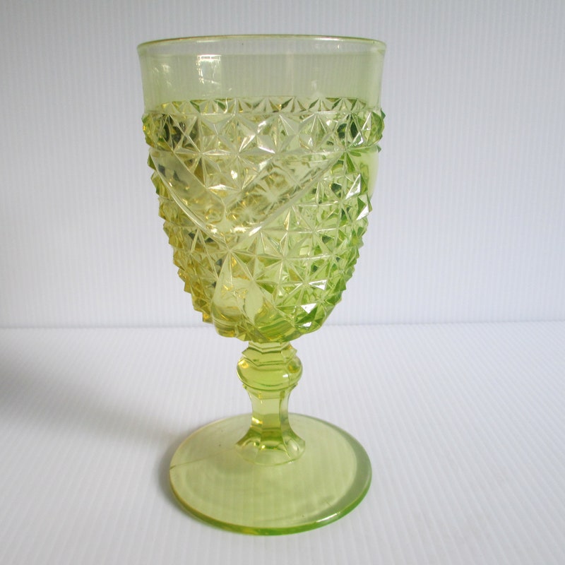 Rare Vaseline Glass - Etsy