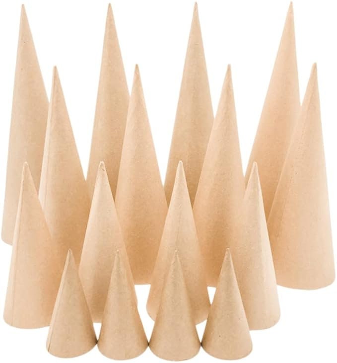 Paper Mache Craft Cones Variety Pack - Etsy