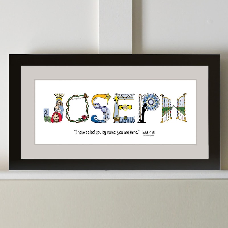 Framed Letter a Wall Art - Etsy