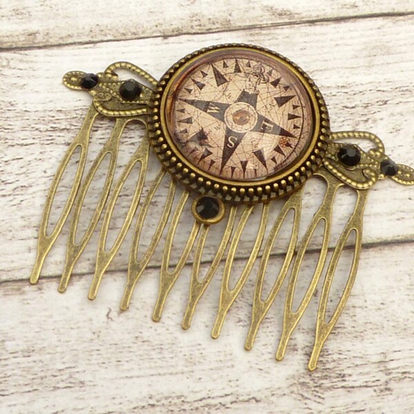 Nautical Hair Comb - Etsy