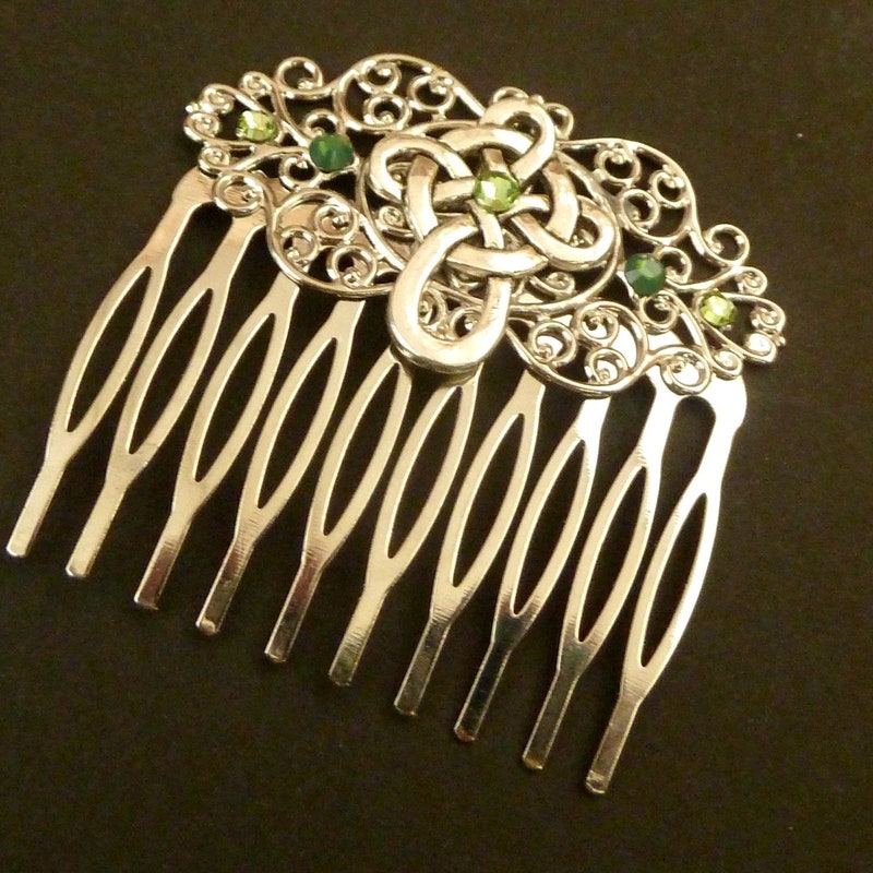 Celtic Hair Comb - Etsy