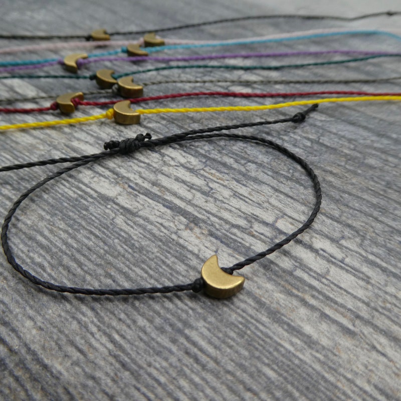 Moon Bracelet - Etsy