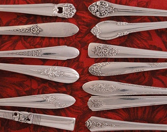 Mismatched Silverware Set - Etsy