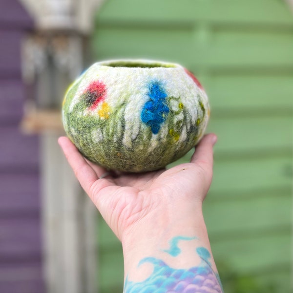 Felt Vessel - Etsy