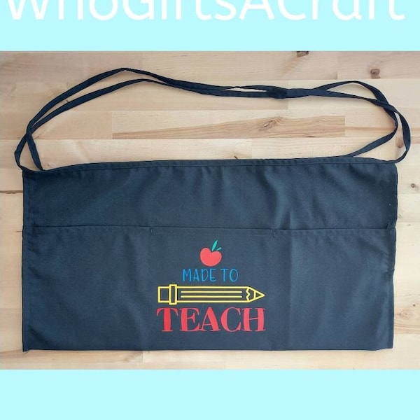 Teacher Apron - Etsy